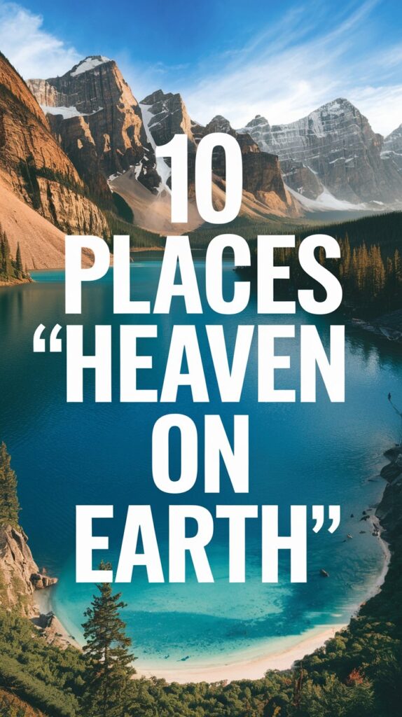 10 Breathtaking Places That Are Truly Heaven on Earth - Naturally ...