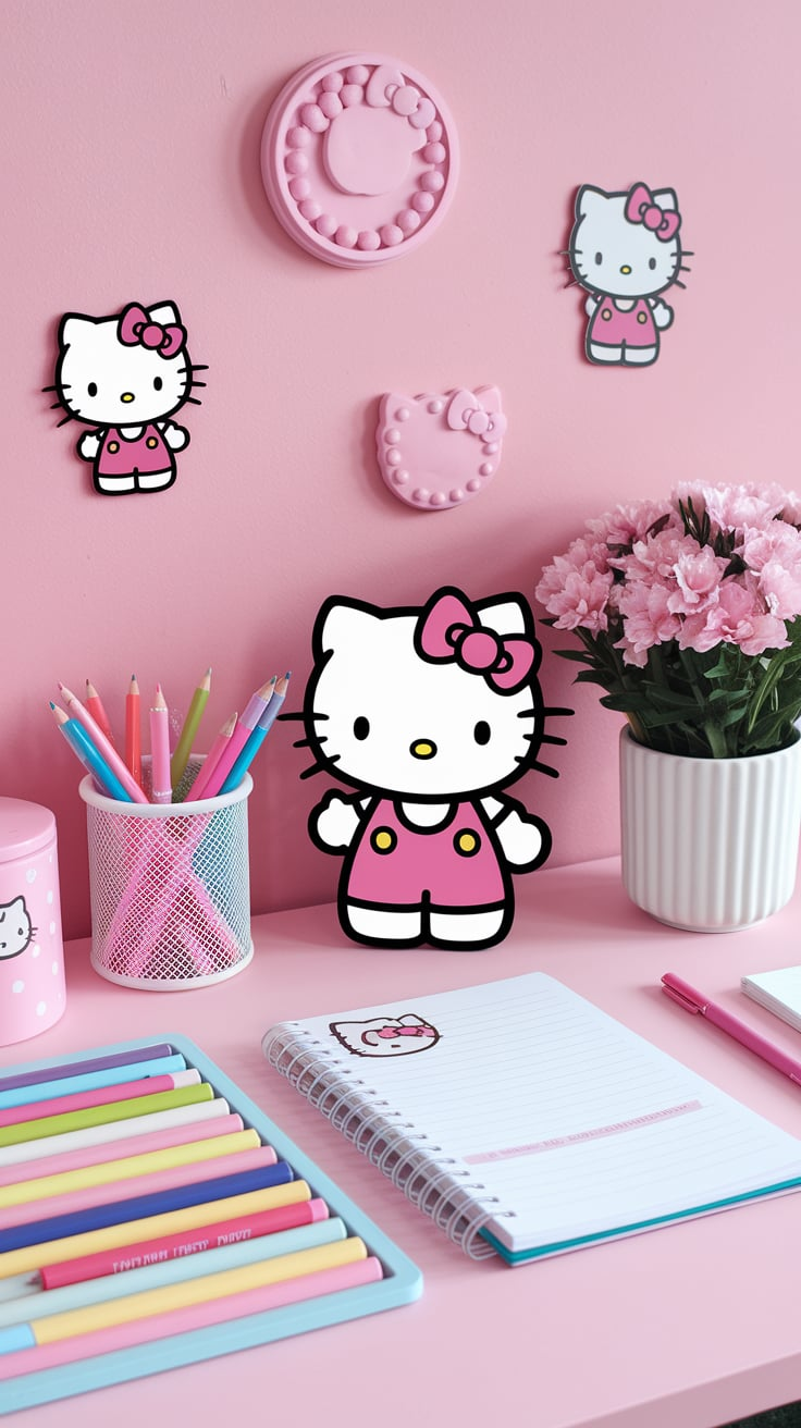 12 Hello Kitty Bedroom Ideas That Will Make Your Space Absolutely Adorable - Naturally Balanced Eats