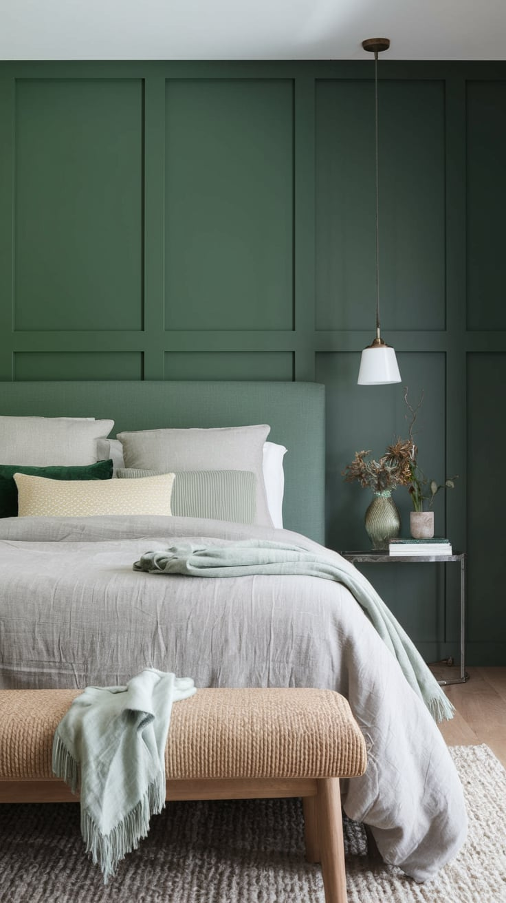 10 Green Bedroom Ideas: Create a Serene and Refreshing Space ...