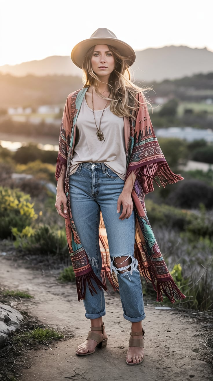 12 Boho Outfit Ideas That Will Unlock Your Inner Free Spirit ...