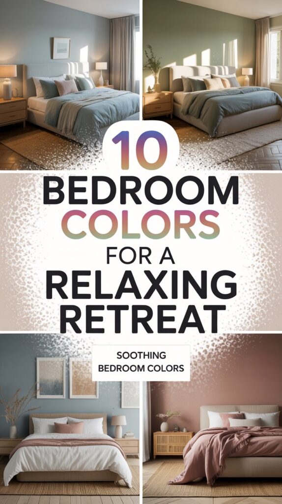 10 Soothing Bedroom Colors for a Relaxing Retreat - Naturally Balanced Eats