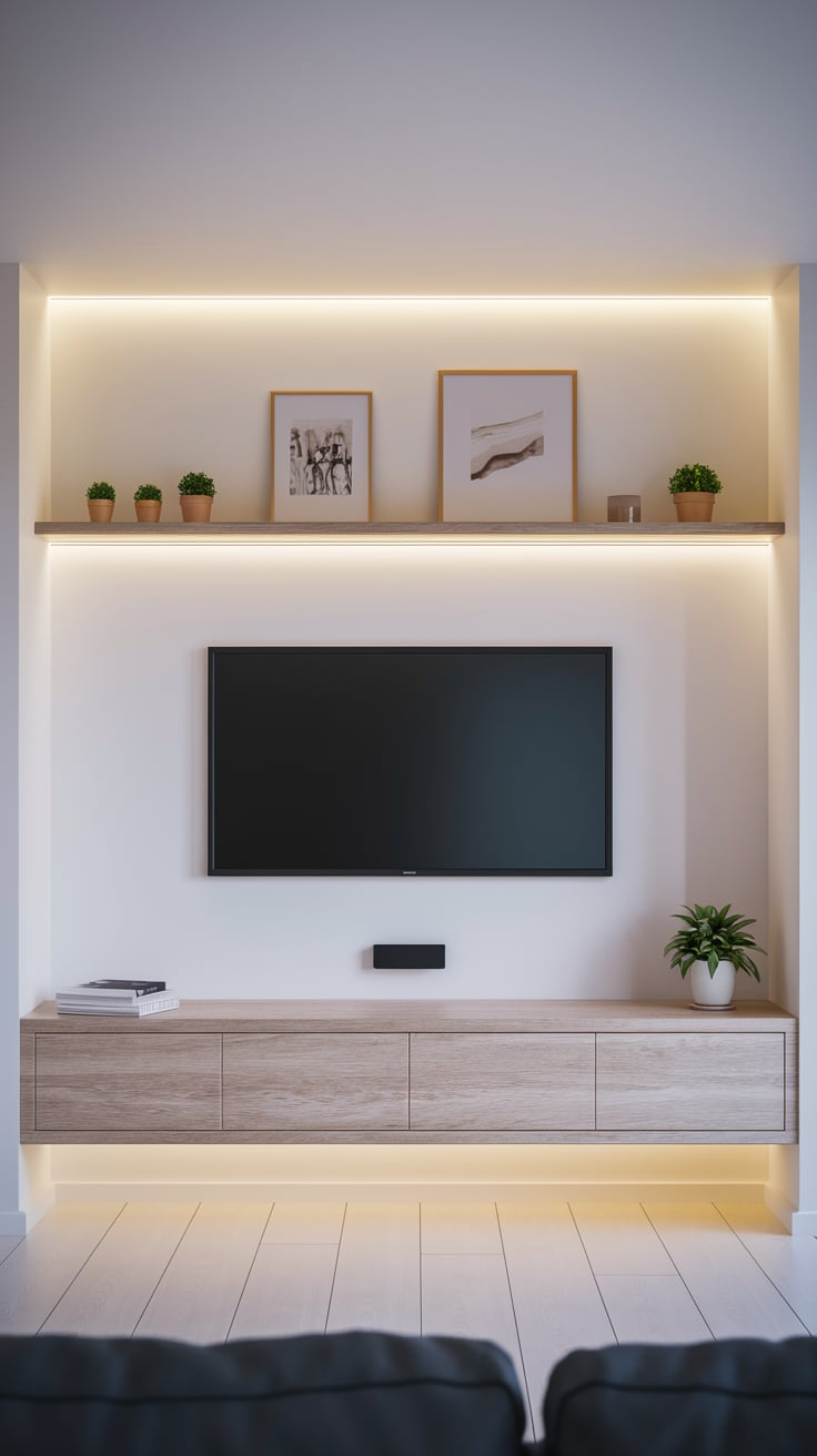10 Modern TV Wall Unit Ideas That Will Instantly Elevate Your Living Room - Naturally Balanced Eats