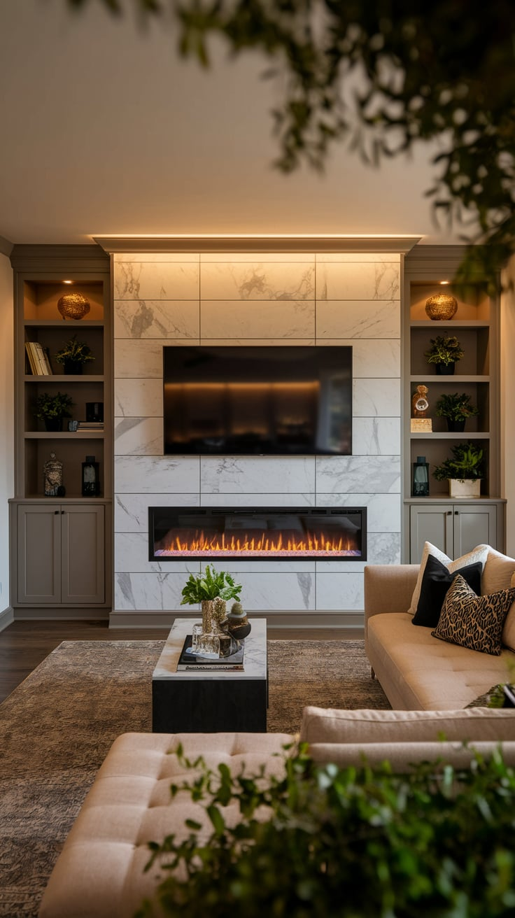 10 Modern TV Wall Unit Ideas That Will Instantly Elevate Your Living Room - Naturally Balanced Eats