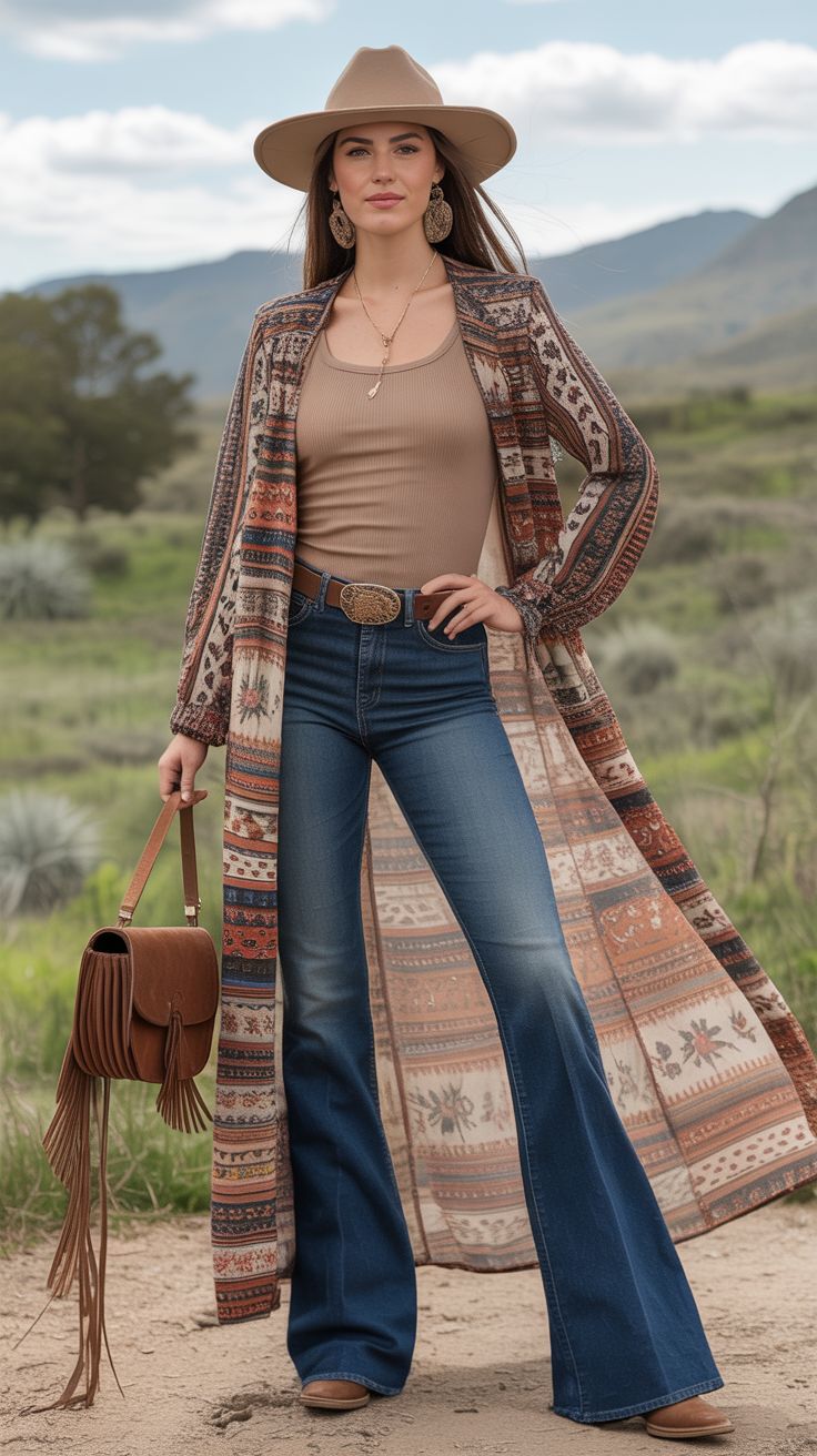 10 Boho Cowgirl Outfit Ideas to Unleash Your Wild & Free Spirit ...