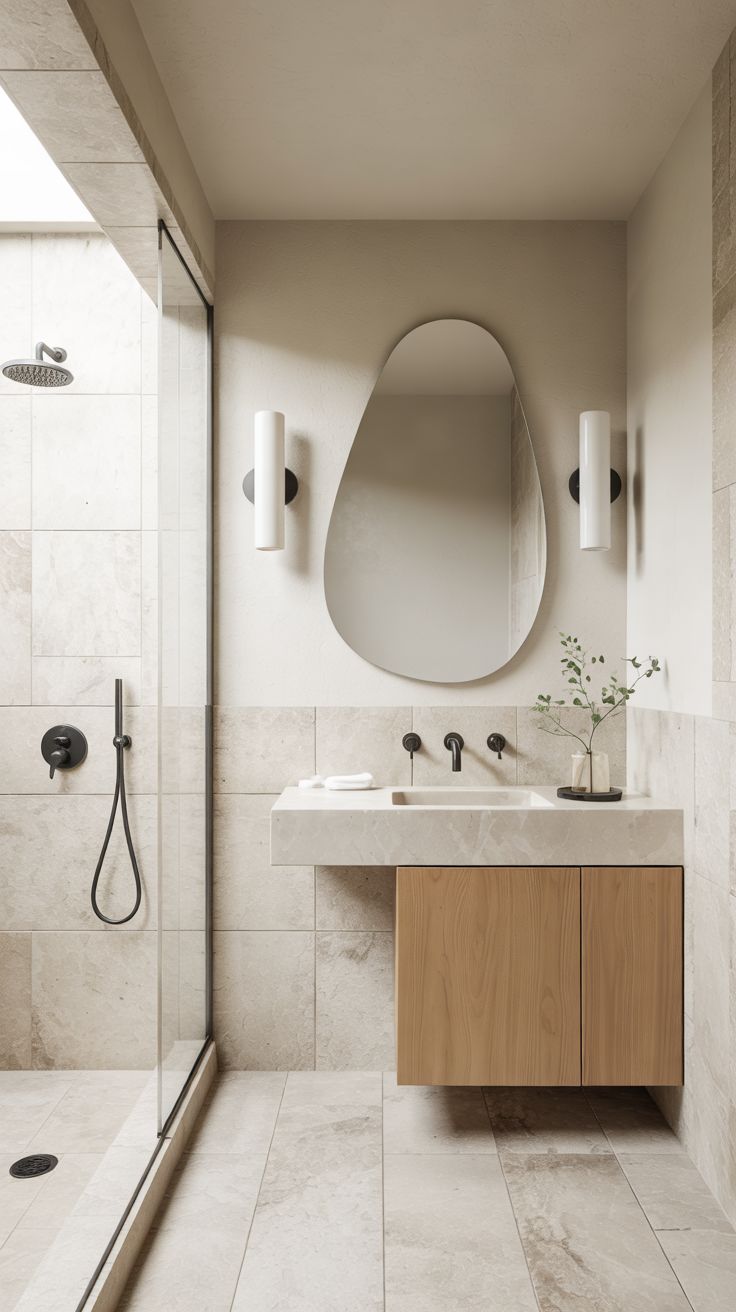 8 Modern Beige Bathroom Ideas: Warmth, Elegance, Calm - Naturally ...