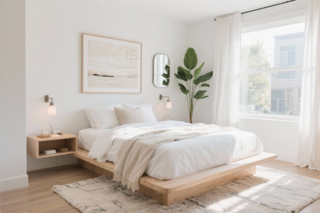 5 Small Bedroom Big Bed Ideas That Look Luxe, Not Cramped - Naturally ...