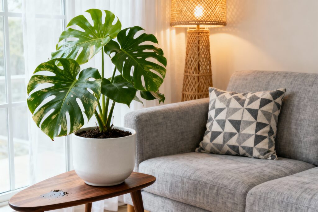Decorating With Monstera Plant Care Meets Interior Style - Naturally ...