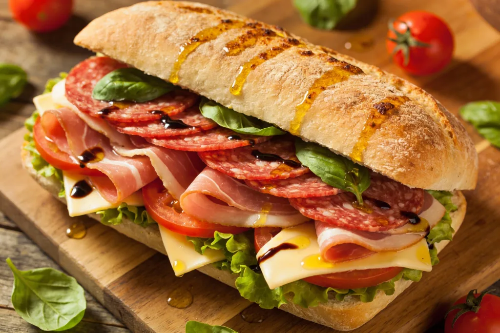 Italian Sandwich Recipe - Naturally Balanced Eats