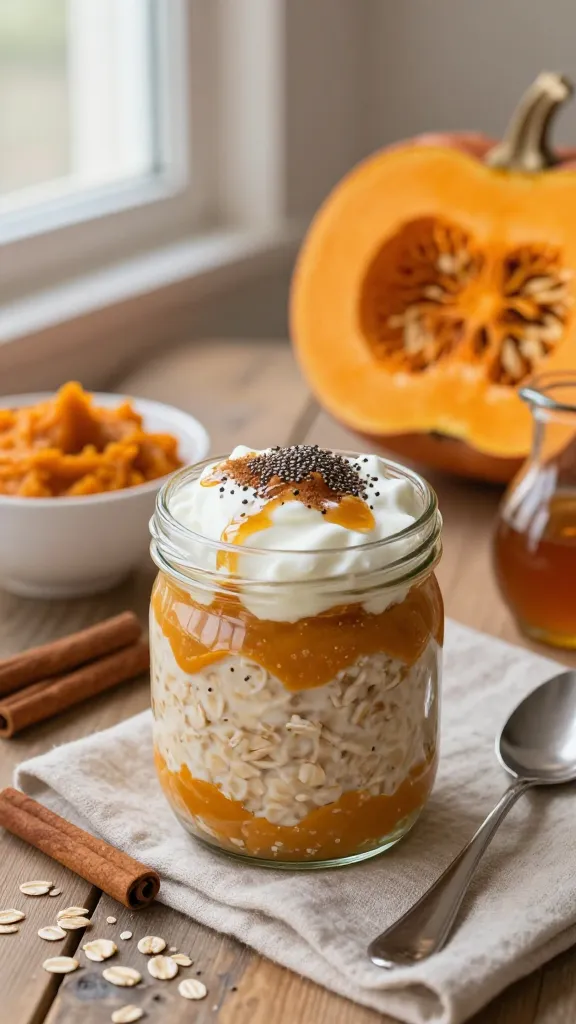 6 Healthy Pumpkin Overnight Oats That Make Fall Mornings Effortless ...
