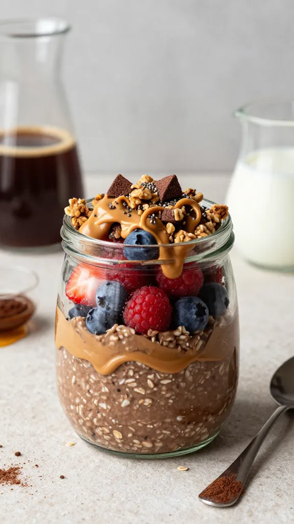 7 Chocolate Peanut Butter Overnight Oats You’ll Crave Every Morning ...