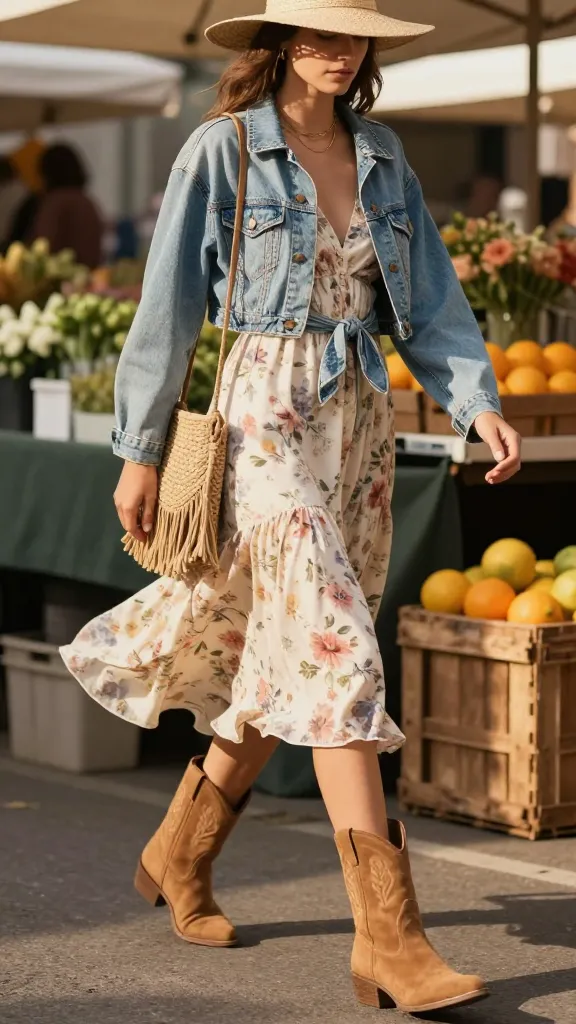 6 Boho Boots Outfit Ideas For Every Season That Bring Instant ...