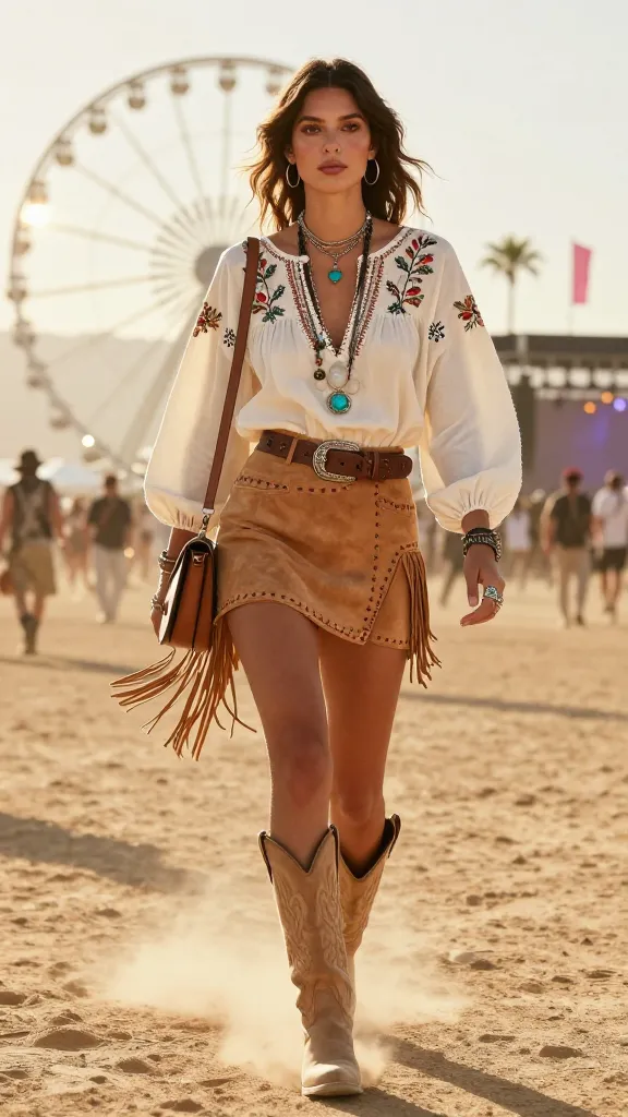 4 Coachella Boho Outfit Ideas For Festival Season That Scream Main ...